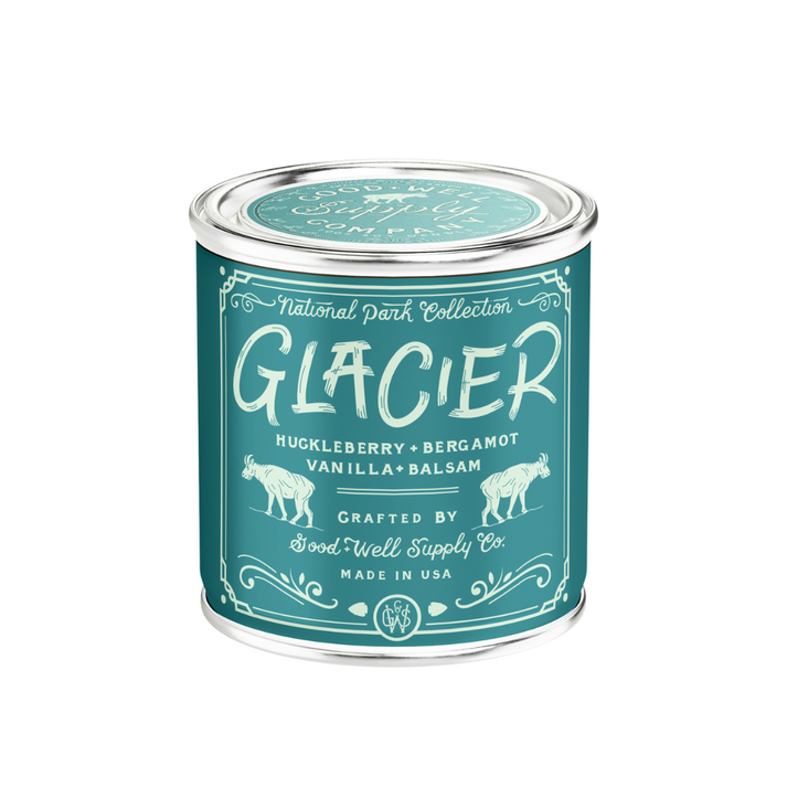 Glacier National Park Candle – Good & Well Supply Co.