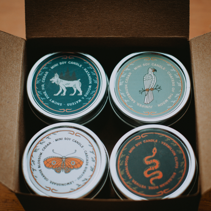 National Park Candle Sampler Set – Good & Well Supply Co