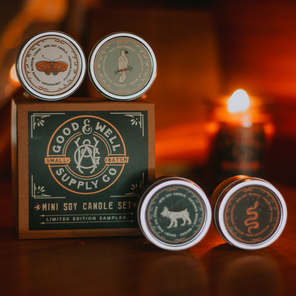 National Park Candle Sampler Set – Good & Well Supply Co.